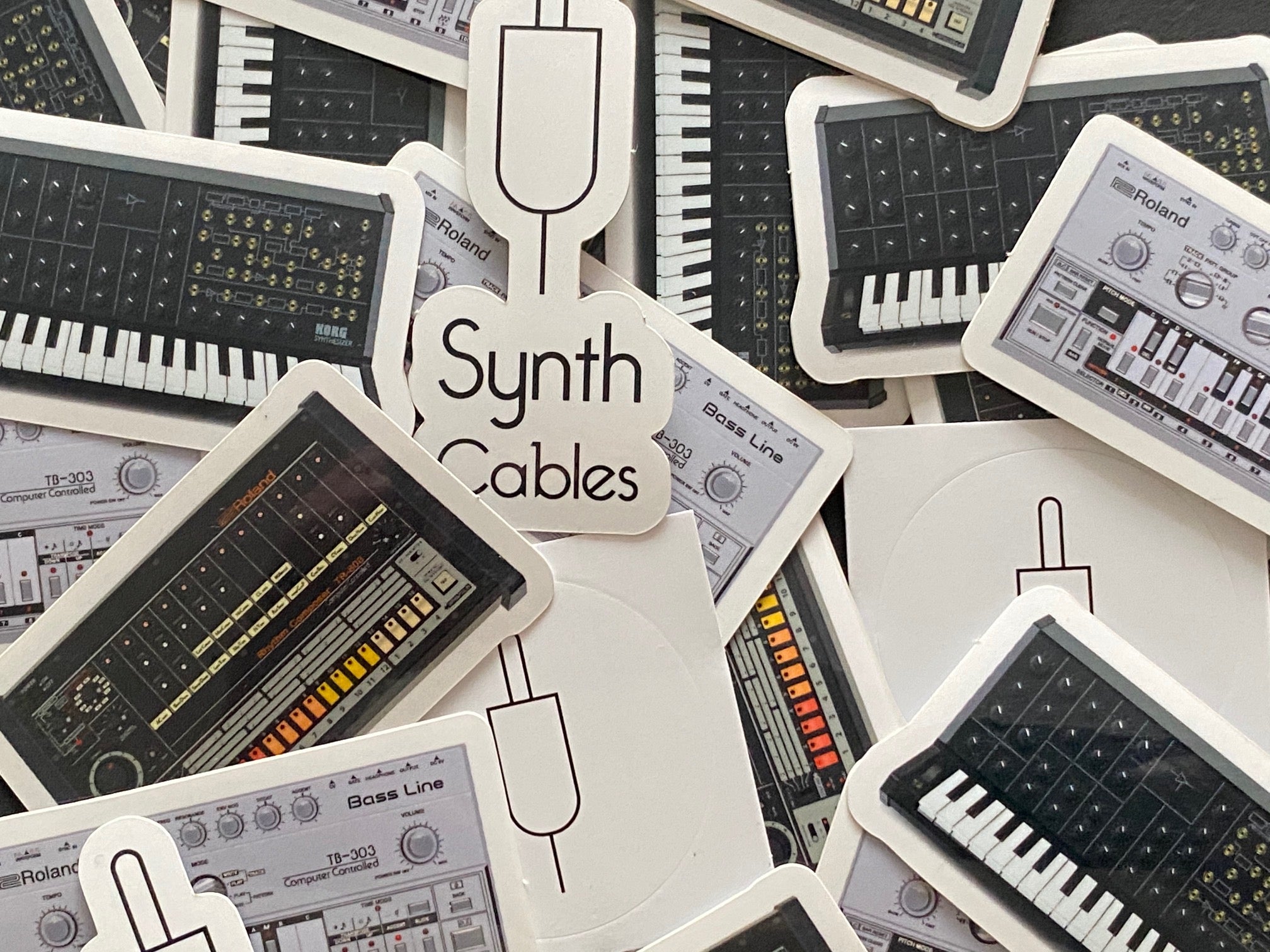 Stickers – Synth Cables